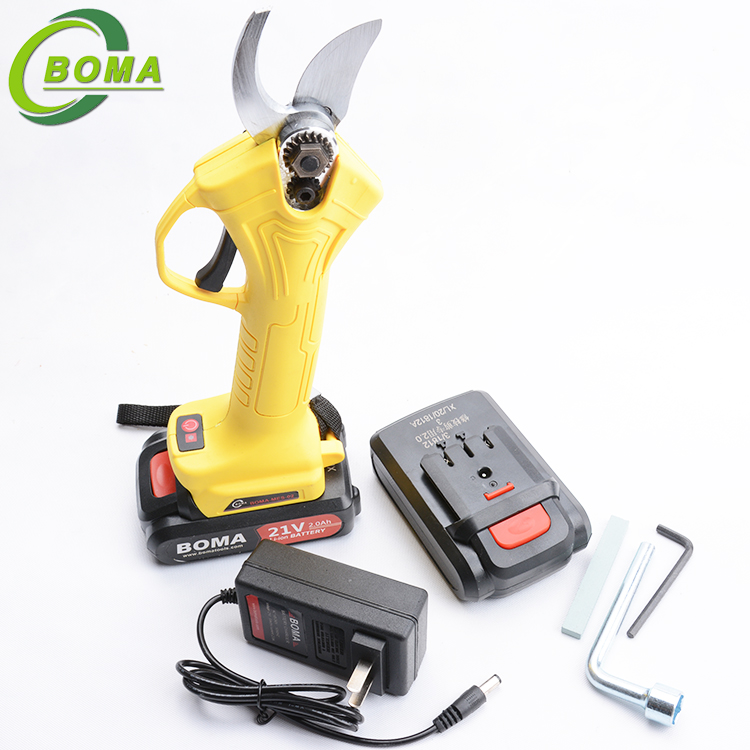 BOMA 30mm Cordless Battery Pruner Direct Factory Supplied Professional ...